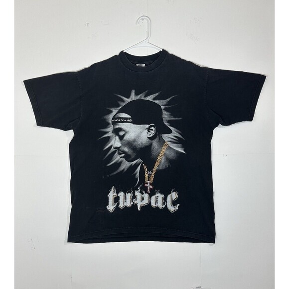 Vintage | Shirts | Vintage Tupac Rap Tshirt Tee Airbrush Style Xxl ...